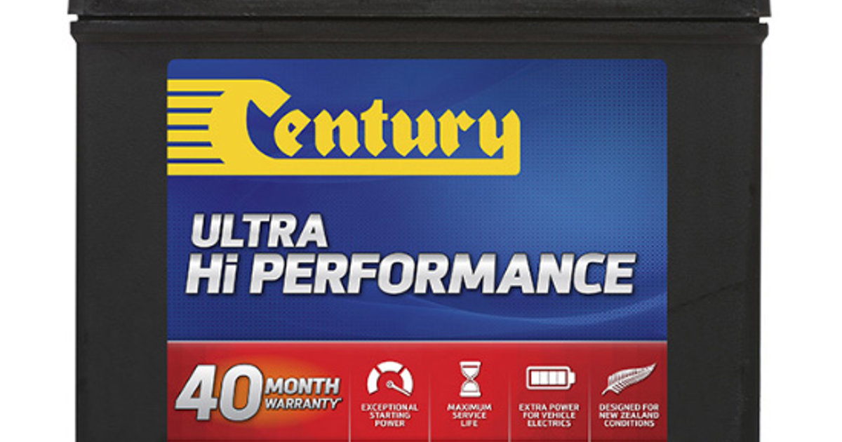 75D23L MF - Ultra Hi Performance Conventional Car Batteries | Century ...