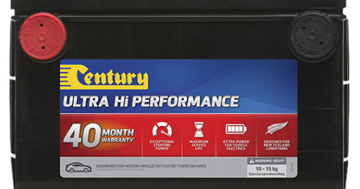 75SX MF - Ultra Hi Performance Conventional car batteries | Century Batteries