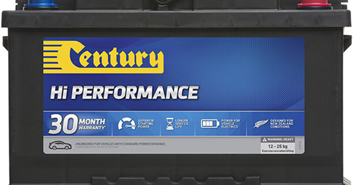 DIN65L MF - Hi Performance DIN Conventional car batteries | Century Batteries