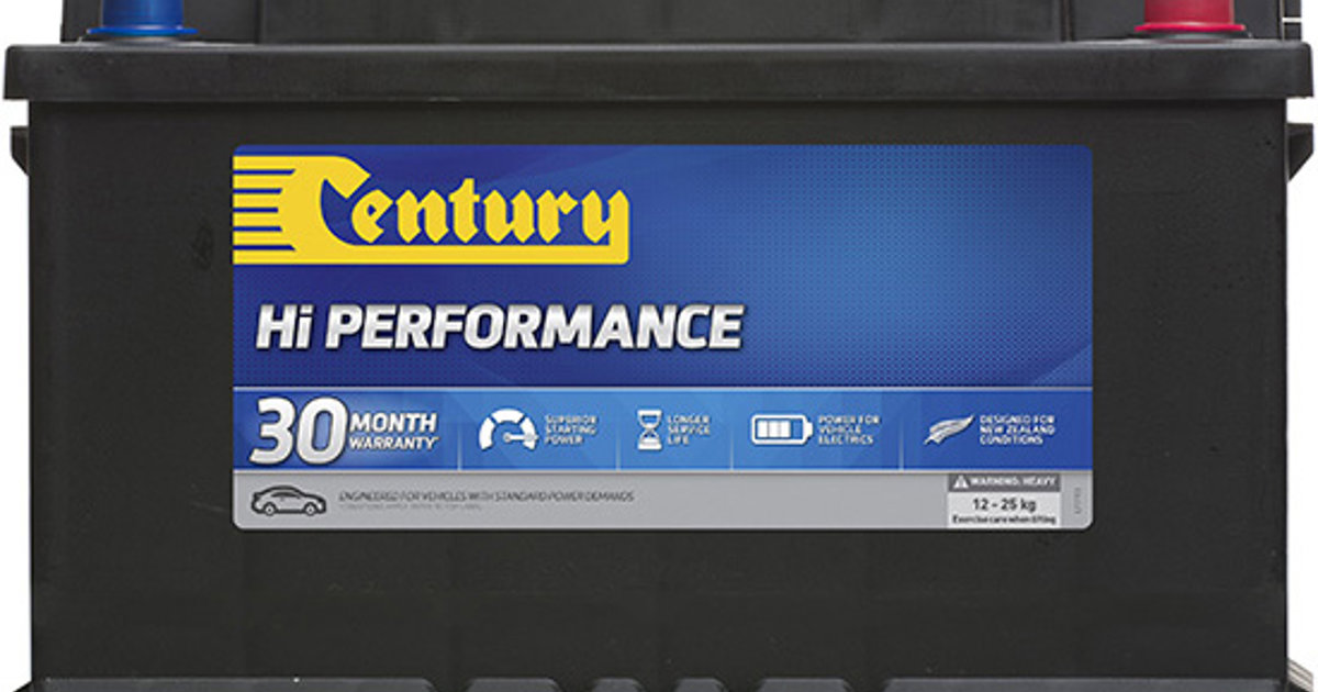 DIN75L MF - Hi Performance DIN Conventional car batteries | Century ...
