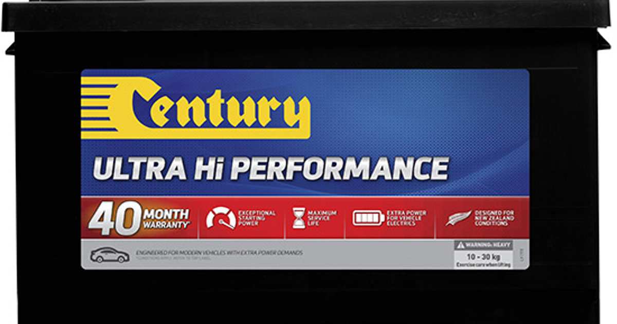 DIN65LHX MF - Ultra Hi Performance DIN Conventional car batteries | Century Batteries