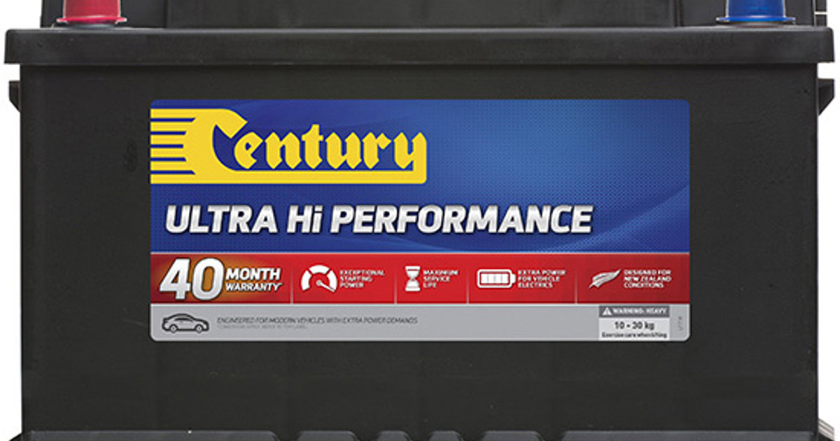 DIN75RHX MF - Ultra Hi Performance DIN Conventional car batteries | Century Batteries