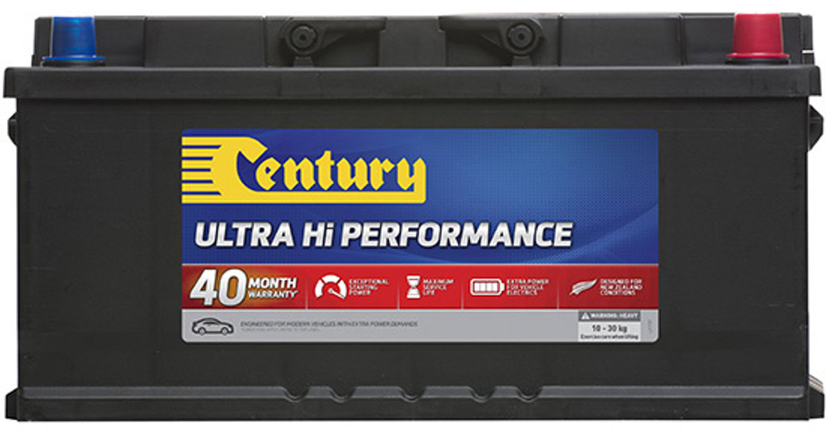 DIN85LX MF - Ultra Hi Performance DIN Conventional car batteries | Century Batteries