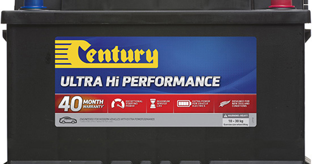 DIN75LX MF - Ultra Hi Performance DIN Conventional car batteries | Century Batteries