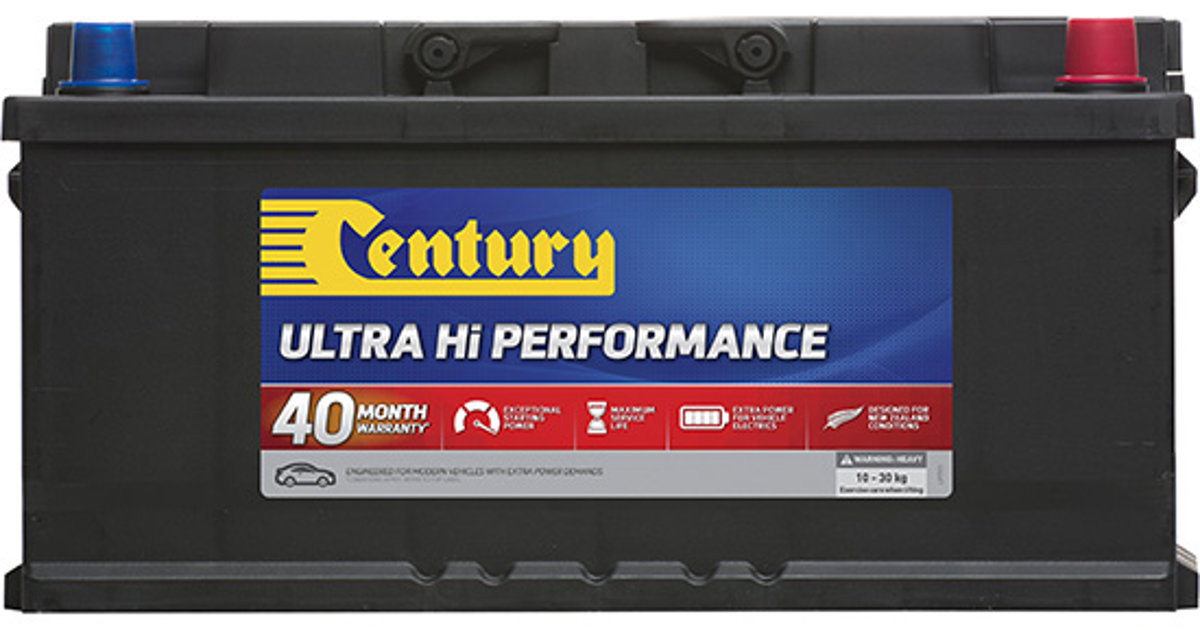 DIN110LHX MF - Ultra Hi Performance DIN Conventional car batteries | Century Batteries