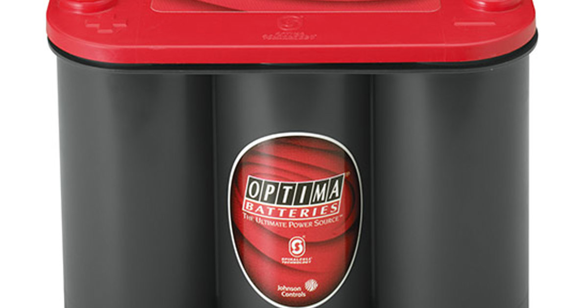 25 - Red Top Optima batteries | Century Batteries