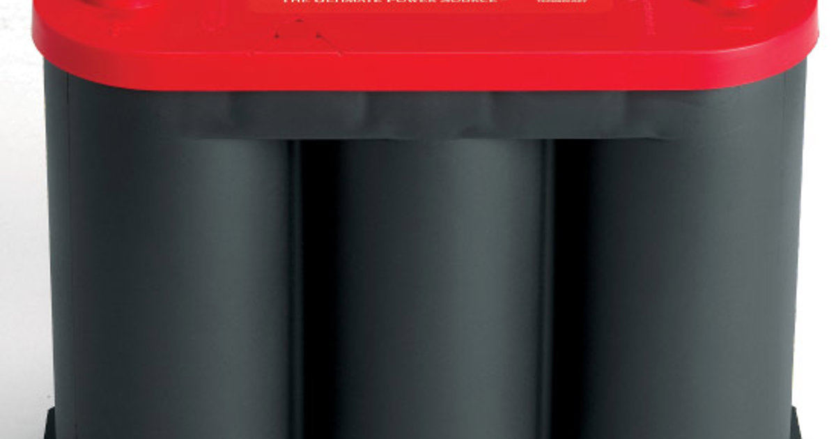 6V - Red Top Optima batteries | Century Batteries