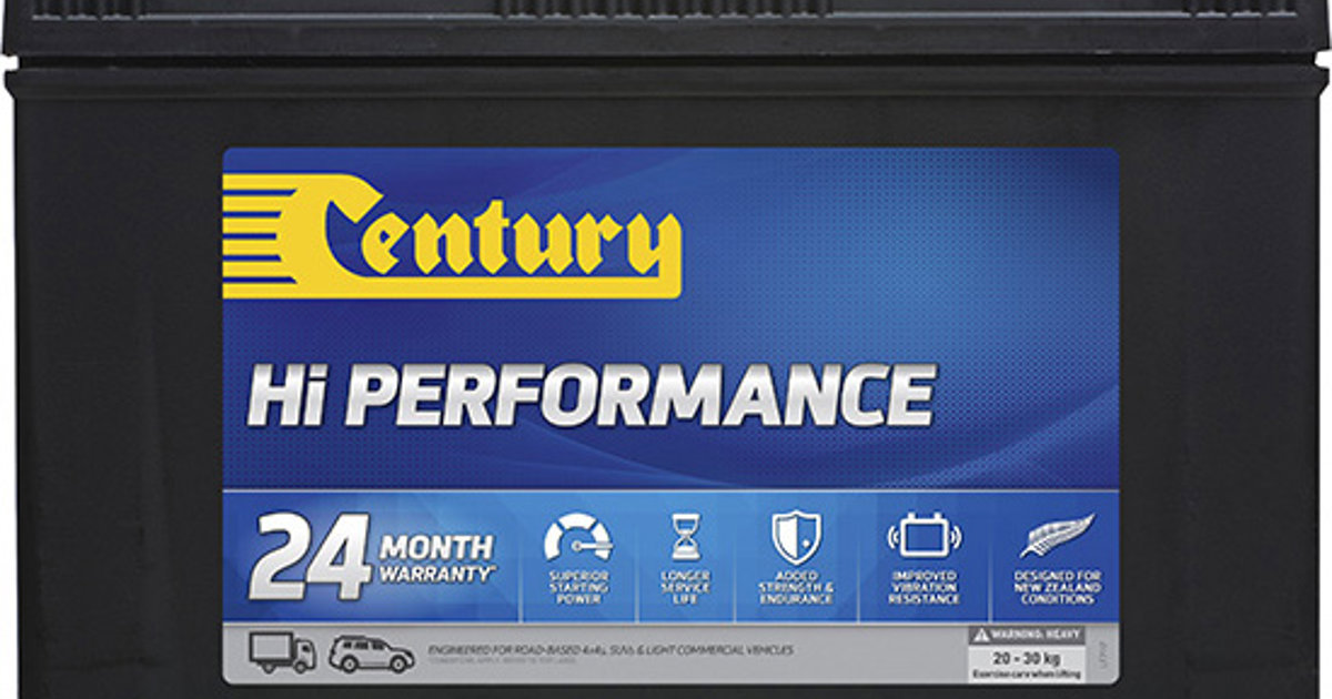 N70ZZL MF - Hi Performance 4x4 & SUV batteries | Century Batteries