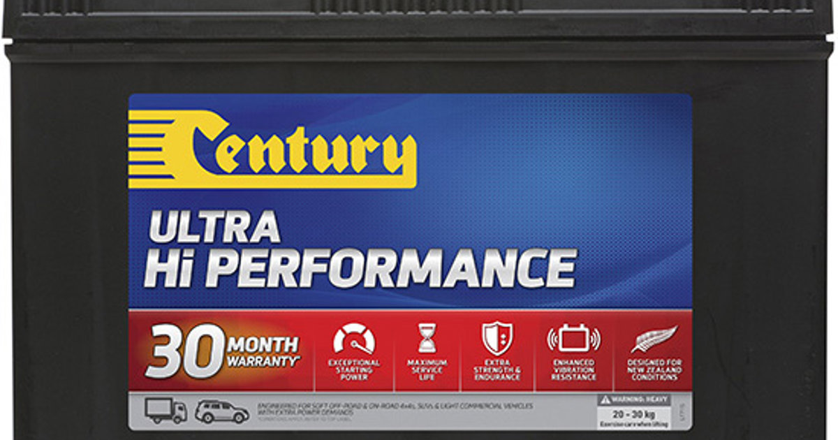 N70ZZX MF - Ultra Hi Performance 4x4 & SUV Batteries | Century Batteries