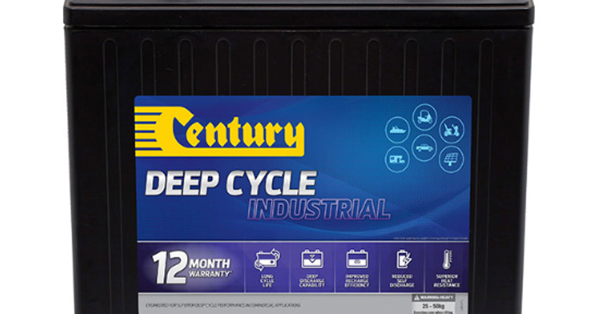 C8VGC - Deep Cycle Industrial Deep Cycle Batteries | Century Batteries