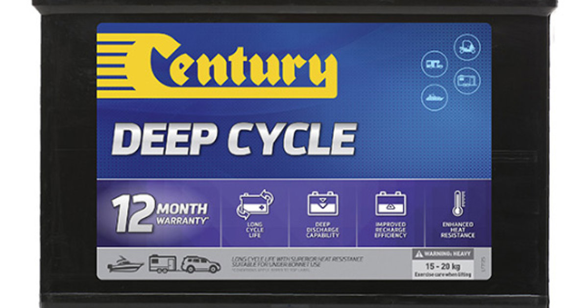 12A - Deep Cycle Flooded Deep Cycle Batteries | Century Batteries