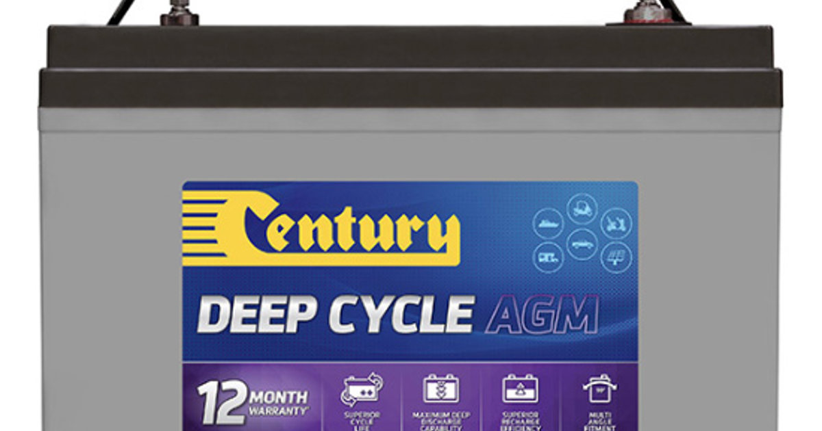 LPC6-190 - Deep Cycle AGM Deep Cycle Batteries | Century Batteries