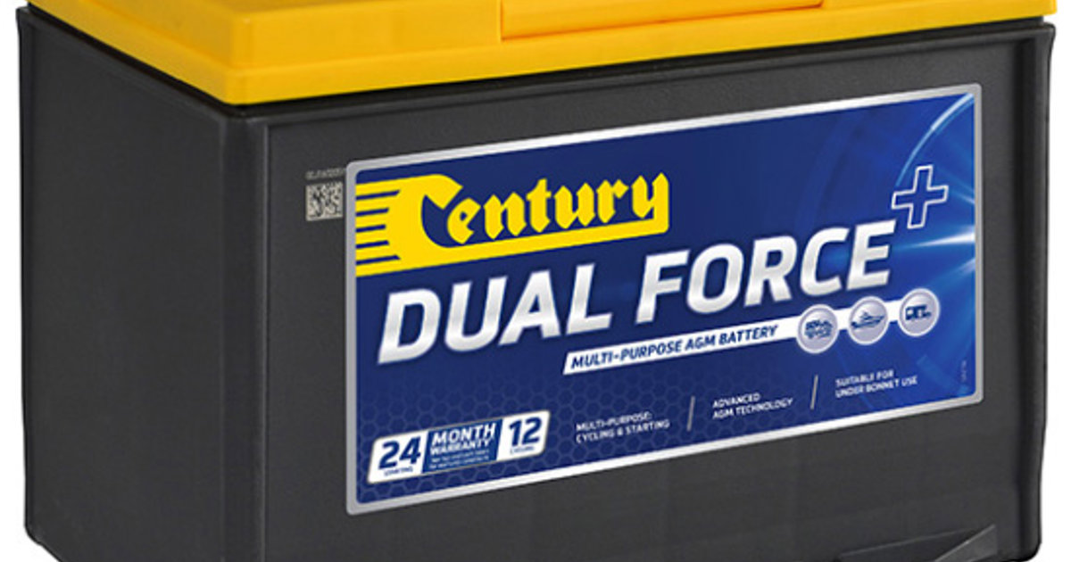 24LX MF - Dual Force+ 4x4 & SUV Batteries | Century Batteries