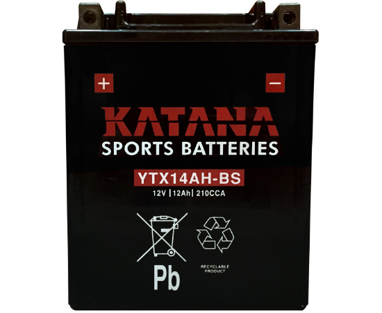 YTX14AH-BS - Premium Maintenance Free VRLA Motorcycle & Powersport ...