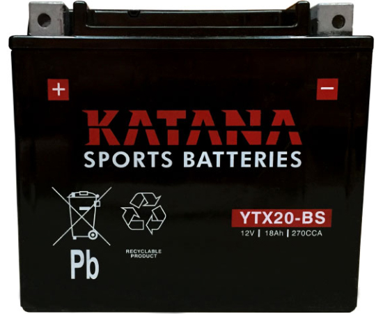 YTX20-BS - Premium Maintenance Free VRLA Motorcycle & Powersport ...