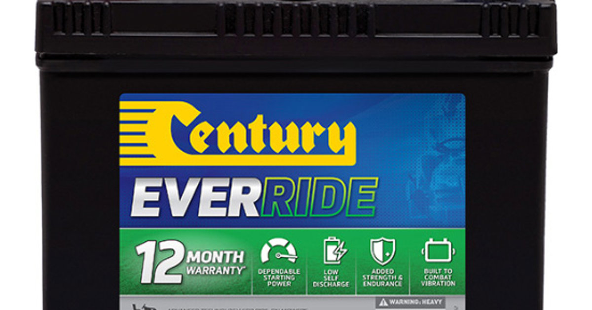 U1 MF - EverRide Maintenance Free Lawn Mower Batteries | Century Batteries