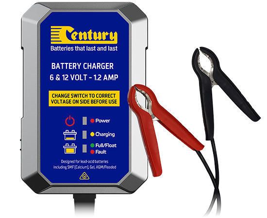 CC6121.2 - Battery Charger (6 & 12V) Chargers and Accessories | Century ...